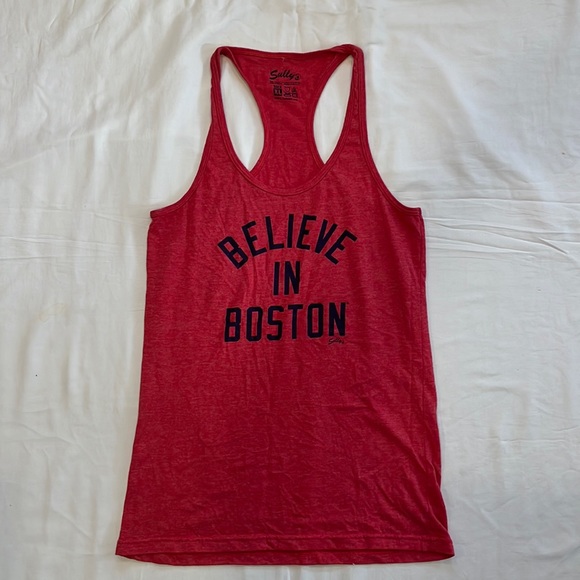 Sullys | Tops | Sullys Believe In Boston Tank | Poshmark